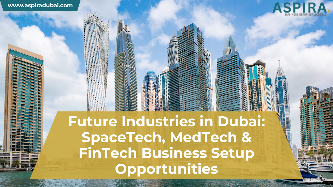 Future Industries in Dubai: SpaceTech, MedTech & FinTech Business Setup ...